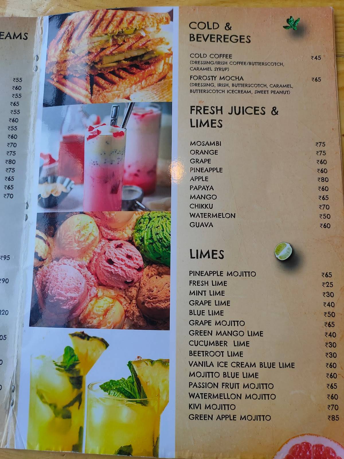 Menu at DAY 1 CAFE Thiruvalla, Thiruvalla