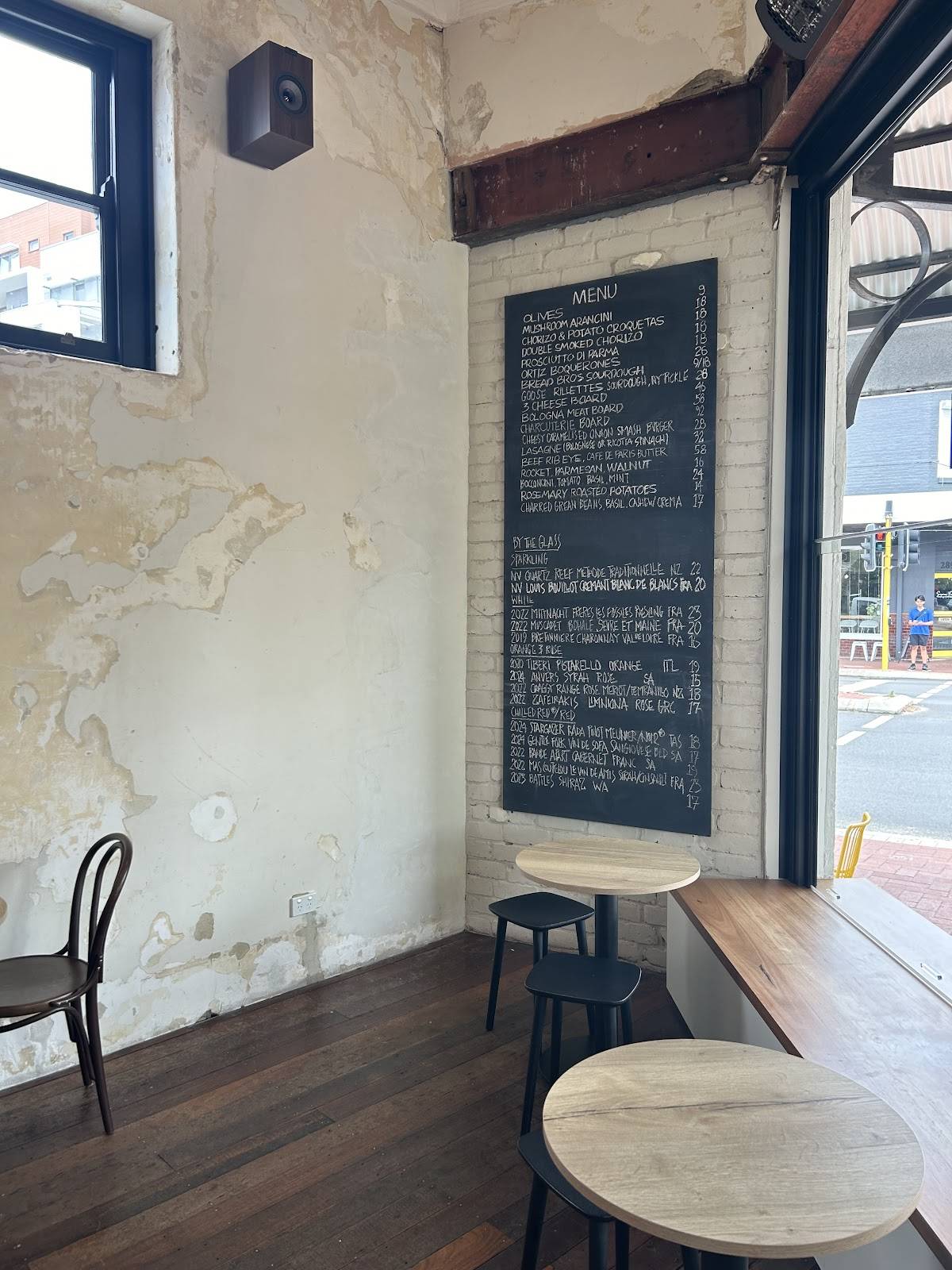 Menu at Tom's Providore & Wine Bar, Perth