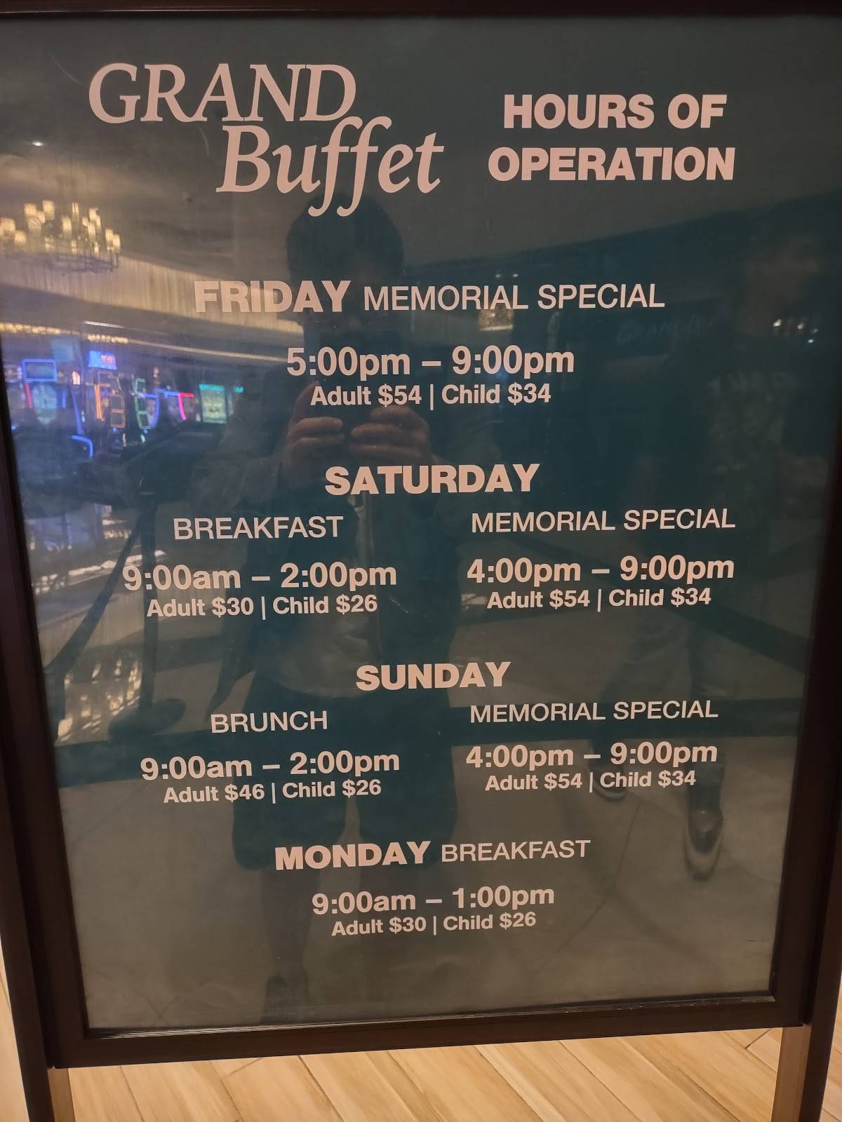 Menu at Toucan Charlie's Buffet & Grille restaurant, Reno, S Virginia St