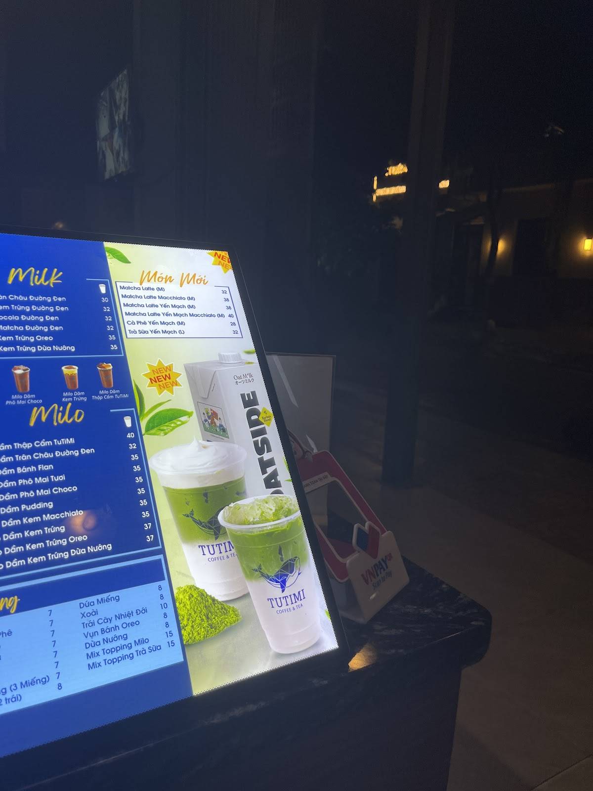 Menu at Trà sữa TuTiMi - Đặng Thùy Trâm, Ho Chi Minh City