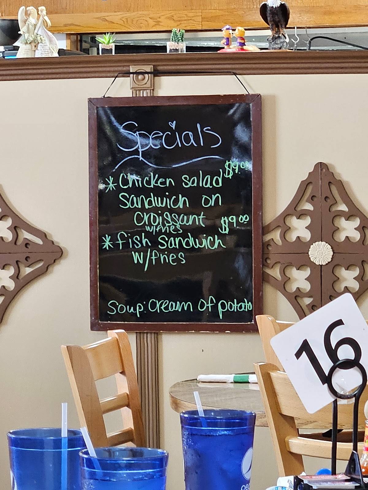 Menu at Two Sisters Restaurant, Milan