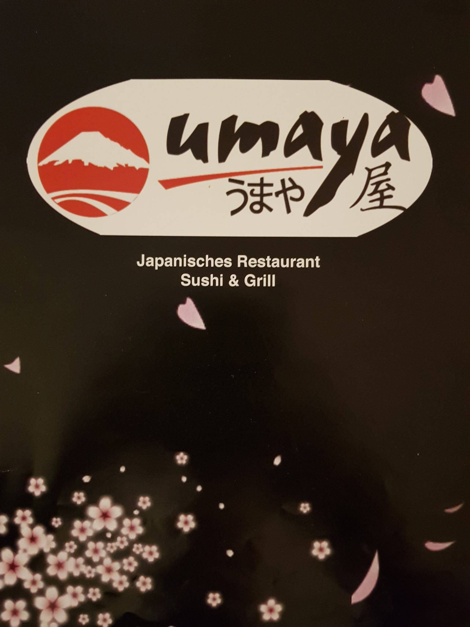 Speisekarte von Umaya restaurant, Gifhorn