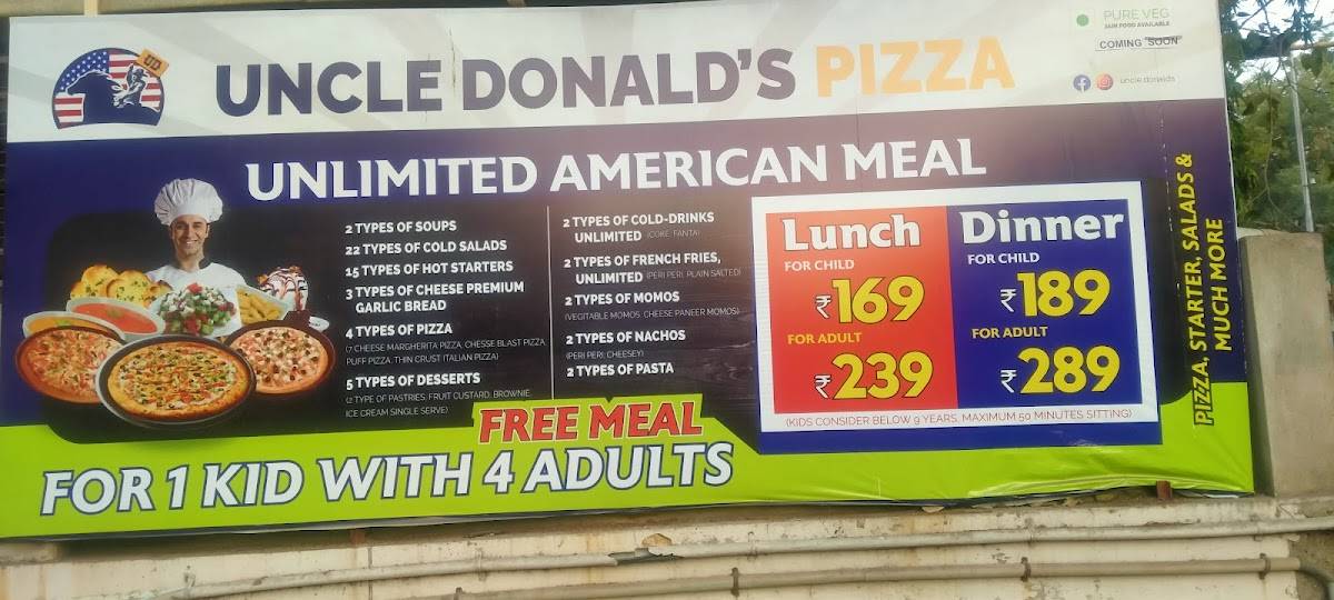 Menu at William John Pizza - C.G Road, Ahmedabad