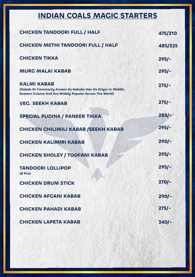 Menu at Victory Restaurant, Mumbai, Pandevi Compound