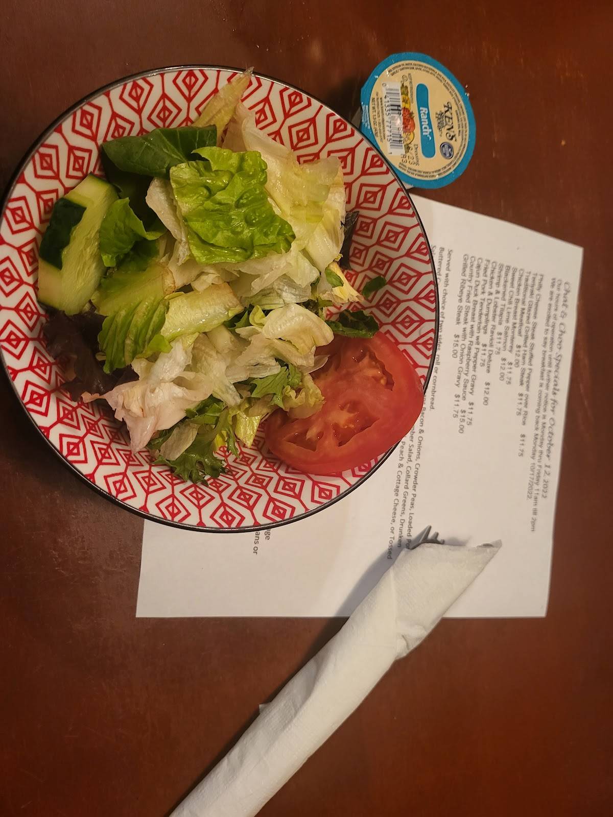Menu at Chat & Choo LLC restaurant, Villa Rica
