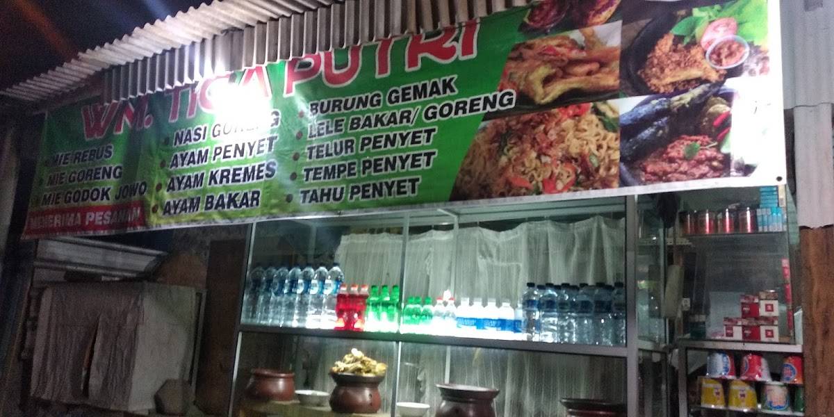 Menu at WM. Tiga Putri restaurant, Wonoyoso