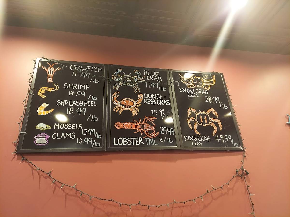 Menu at Elsa's restaurant, Spring Grove