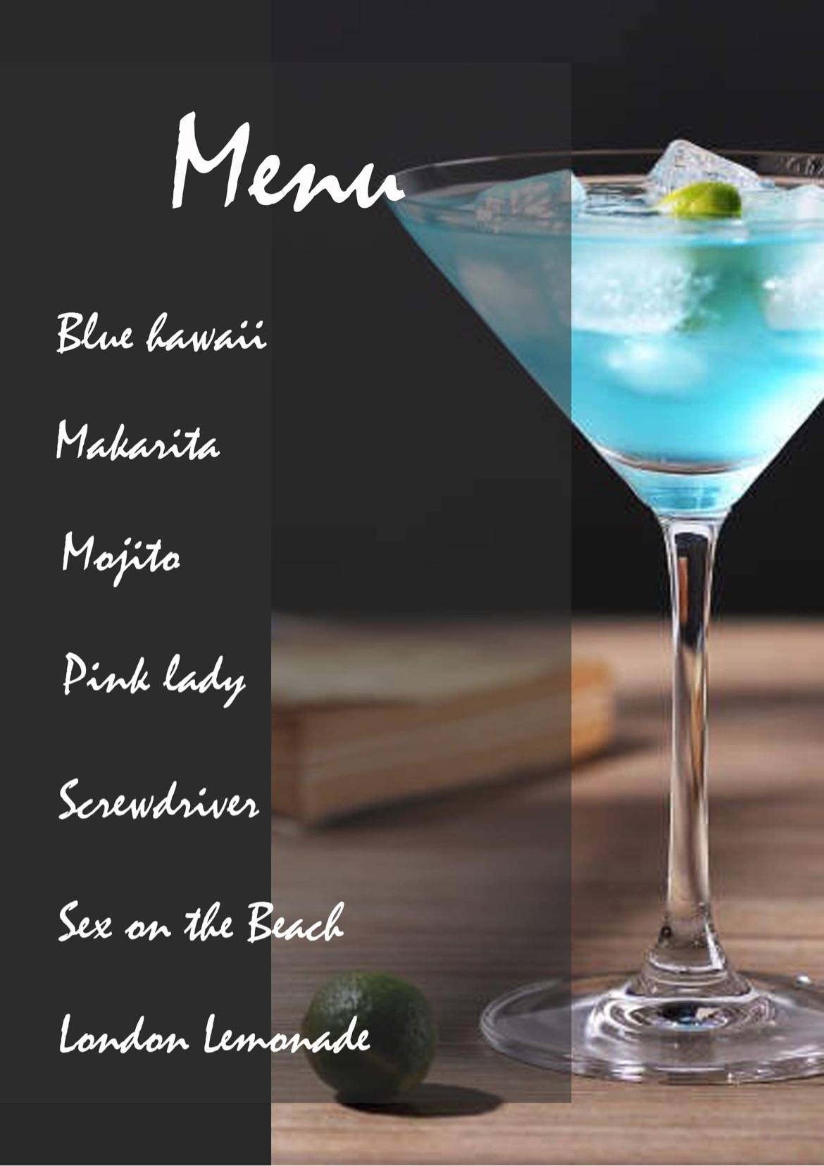Menu at Wine not? pub & bar, Pattaya City
