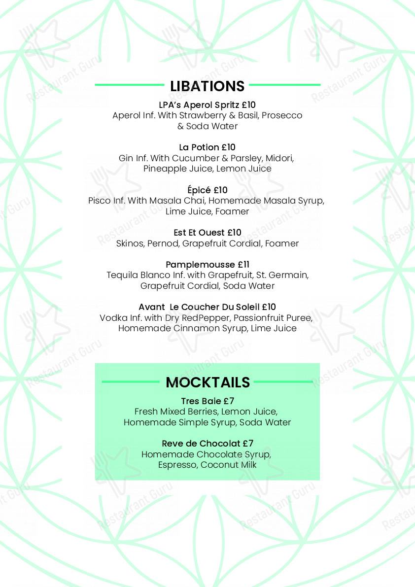 Menu at The Bull Inn pub & bar, Woodbridge