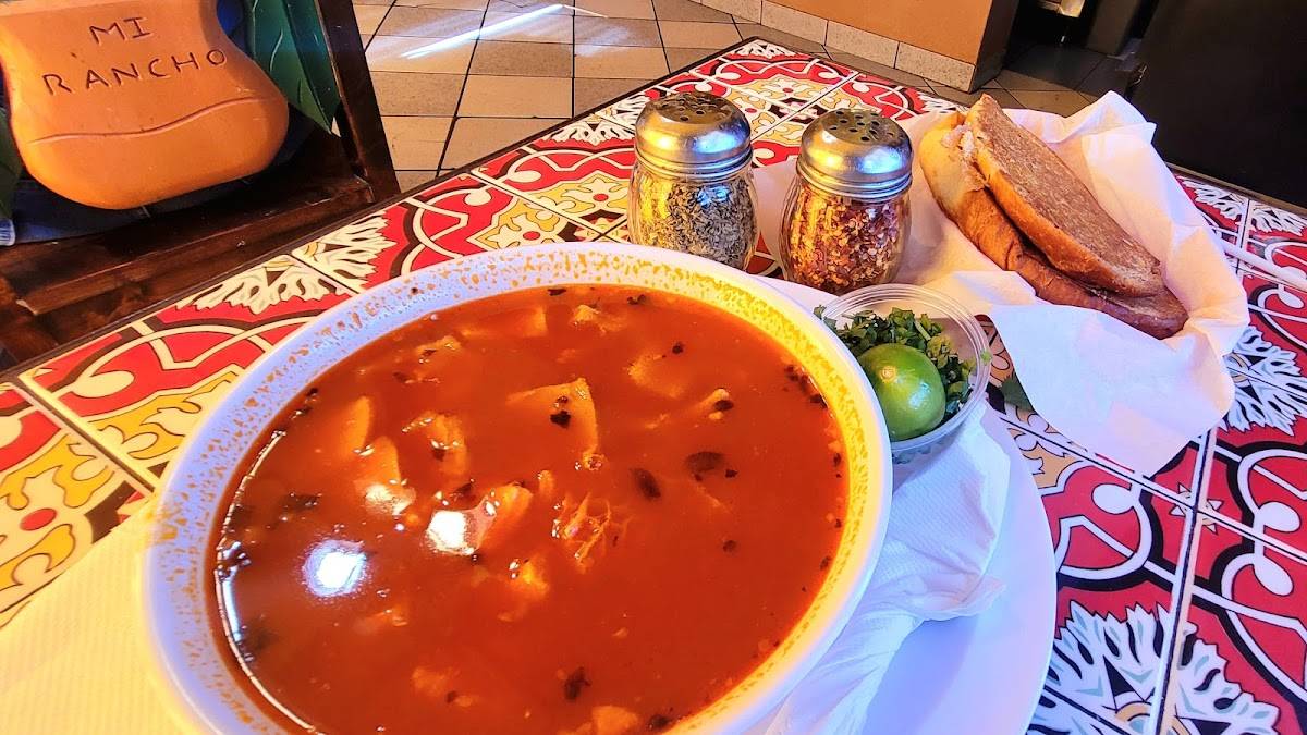 Menu at Tacos Mi Rancho restaurant, Yuma, 188 S 4th Ave