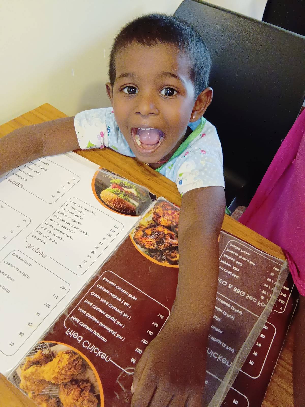 Menu at ZAN CAFE, Kaveripakkam