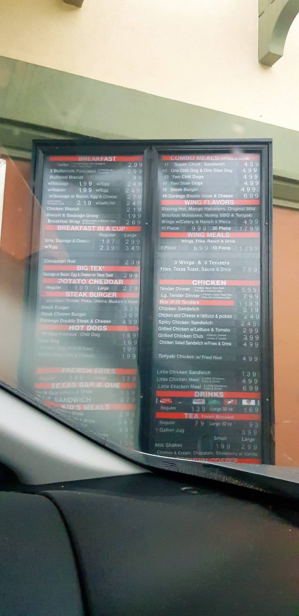 Menu at Zacadoo's Grille restaurant, Valdosta, Inner Perimeter Rd
