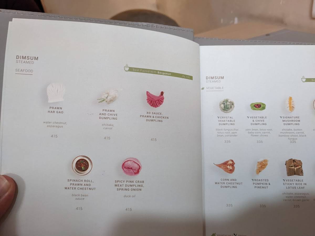 Menu at Zao Cha House, Mumbai, House no 25D