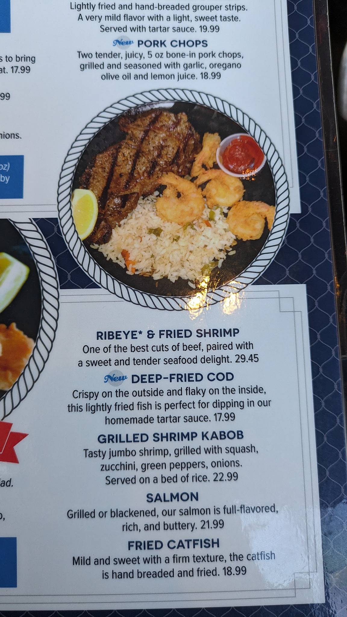 Menu at Zois Harbor Lights Restaurant, Soddy-Daisy