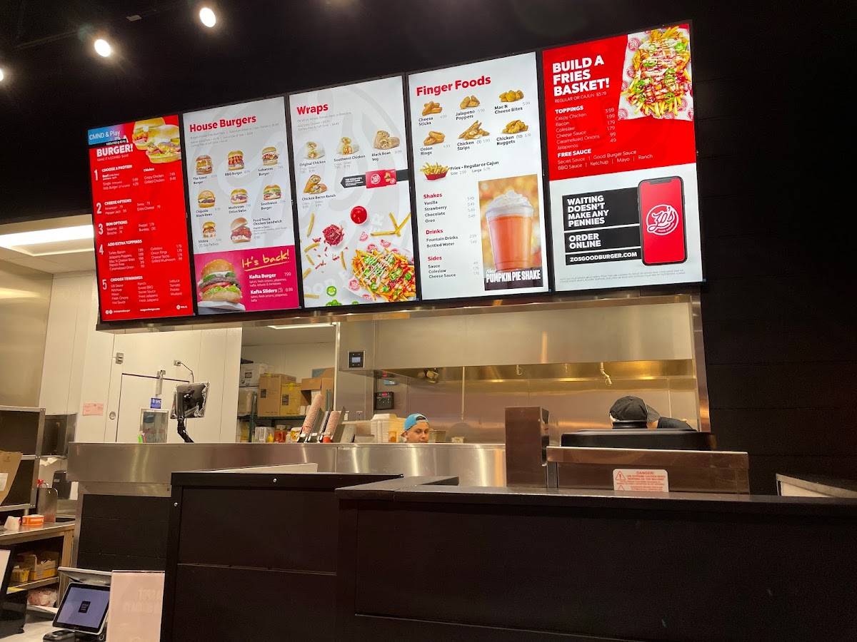 Menu at Zo's Good Burger - Livonia restaurant, Livonia