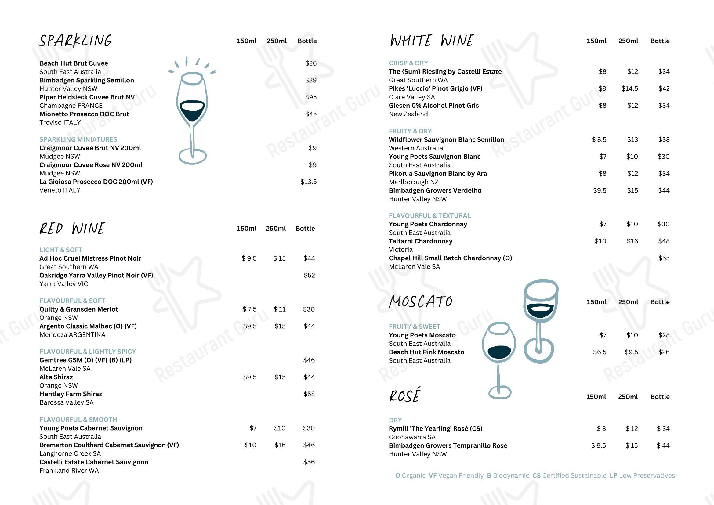 Menu at Lakeside Village Tavern restaurant, Raymond Terrace, 74 ...