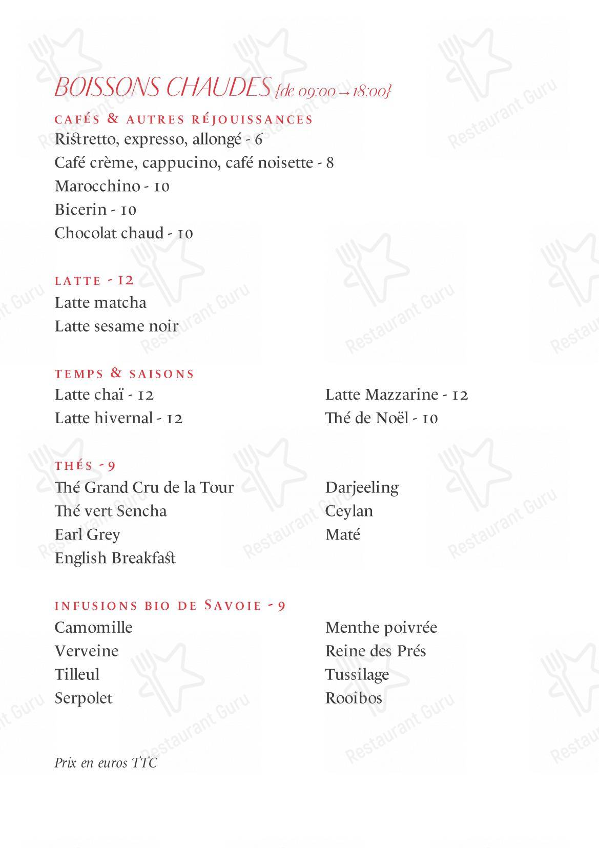 Menu at La Tour d'Argent restaurant, Paris, 15 Quai de la Tournelle