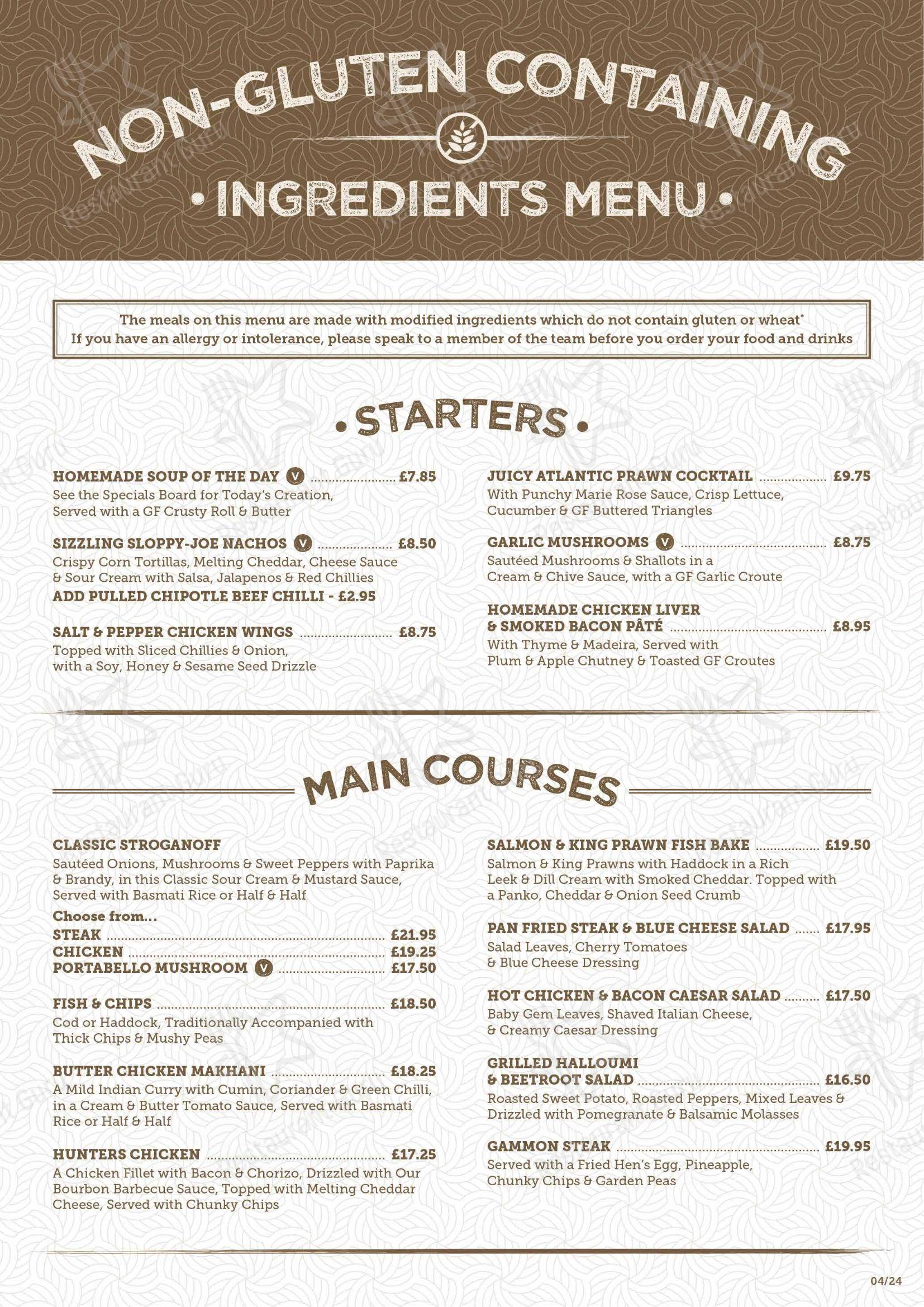 Menu at The Foundry Tap & Kitchen pub & bar, Blackburn