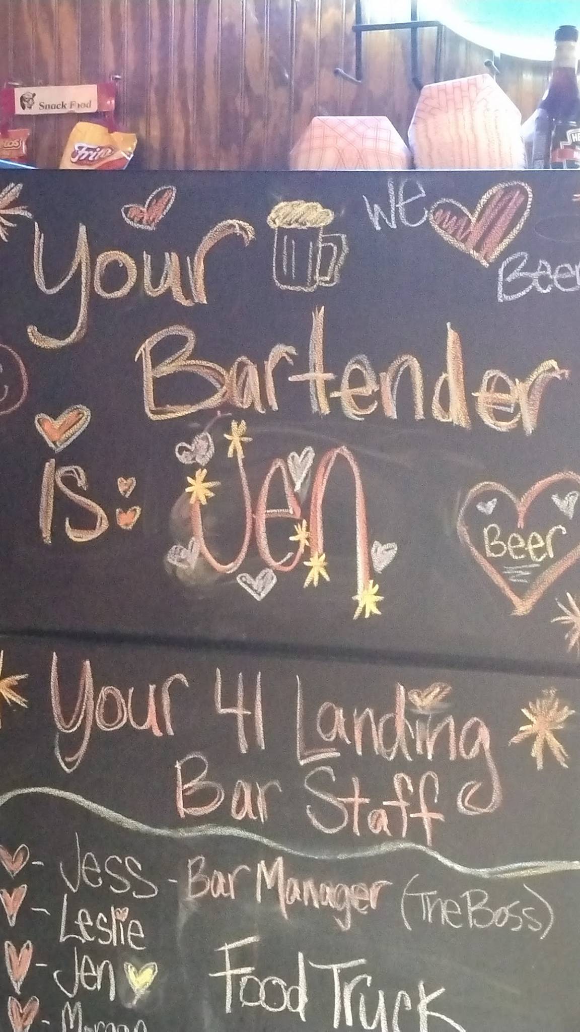 Menu at 41 Landing Bar & Grill, Floral City