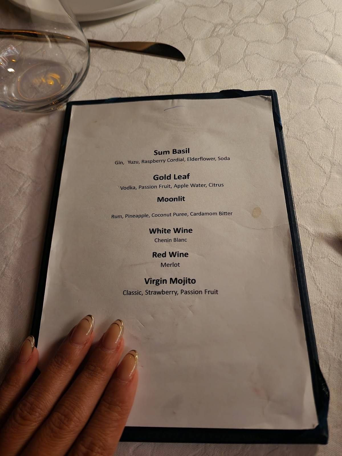 Menu at 53 DUBAI restaurant, Dubai