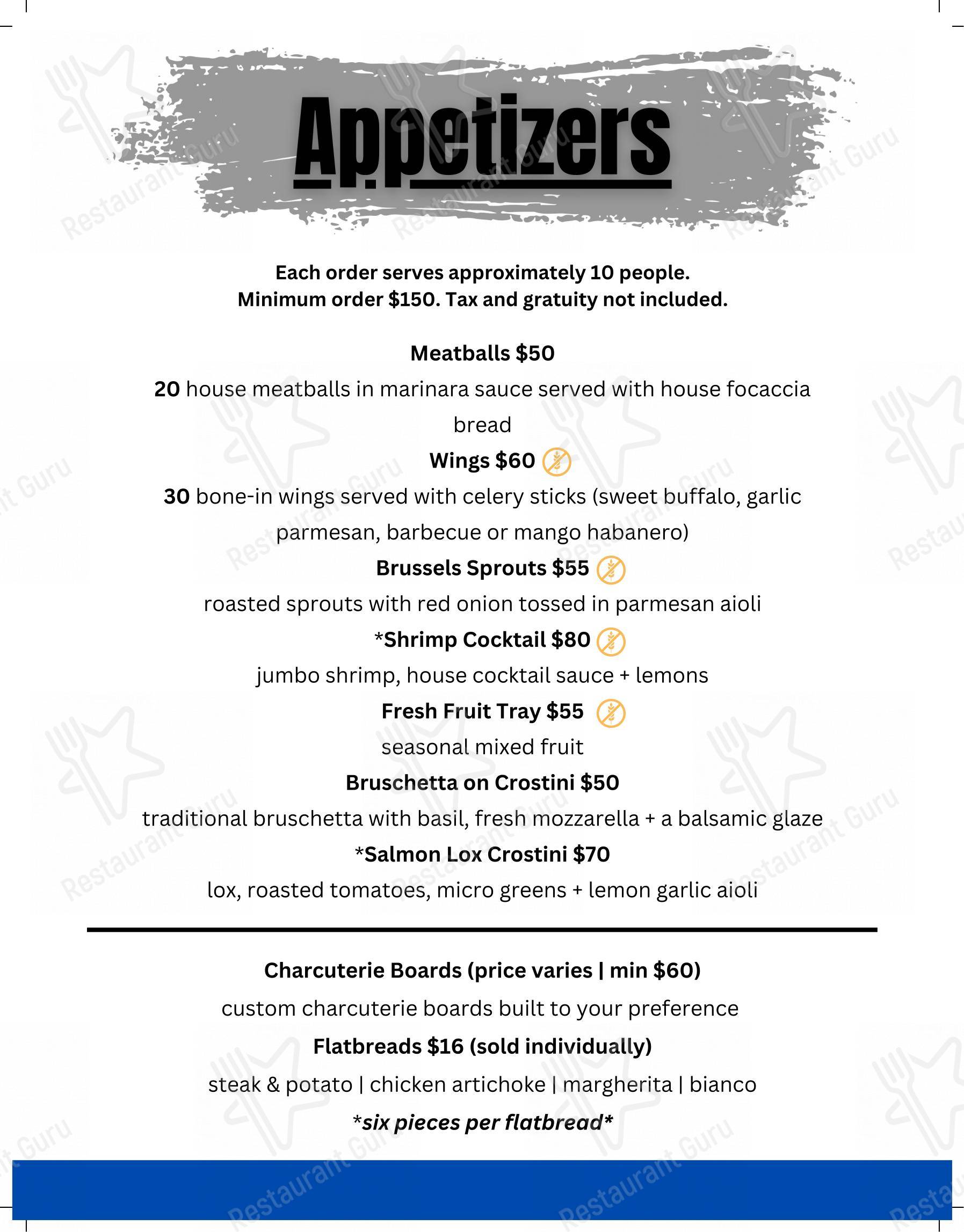 Menu at 712 Eat + Drink pub & bar, Council Bluffs, Madison Ave #700