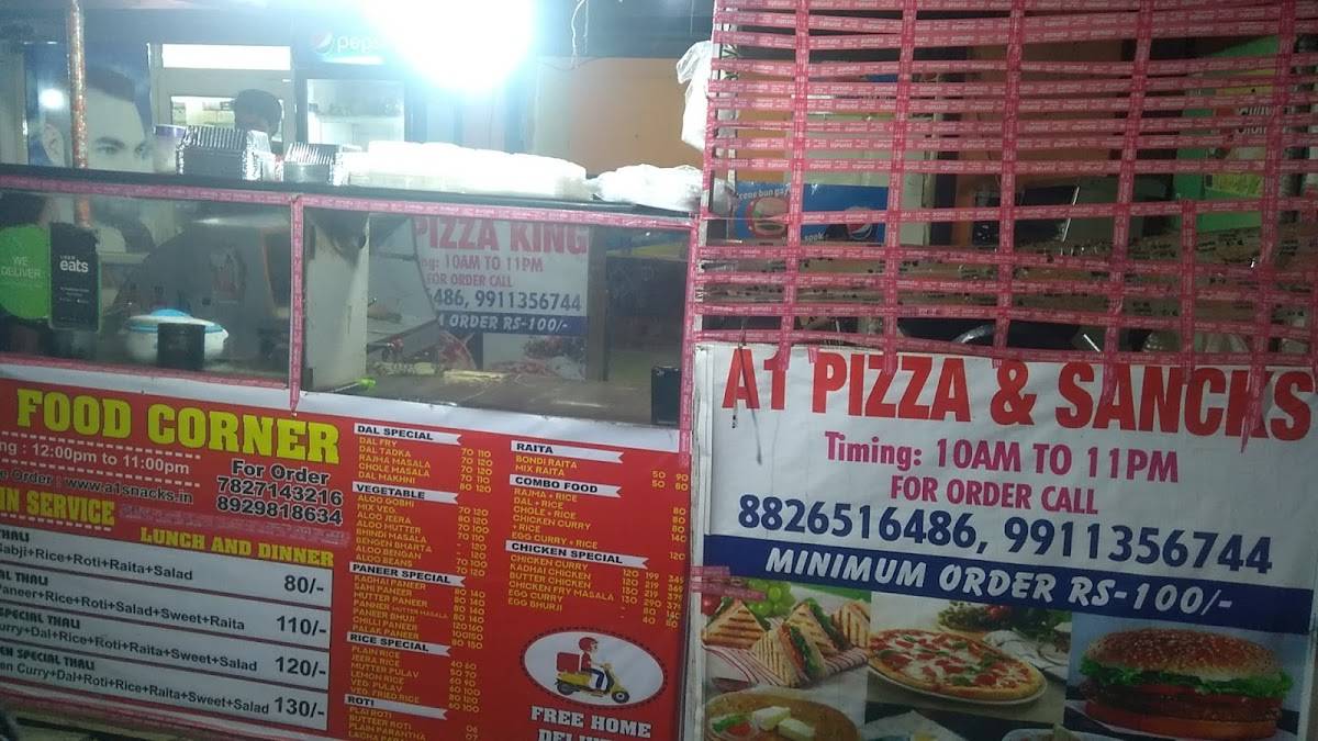 Menu at A1 Snacks And Food Corner, Gurugram