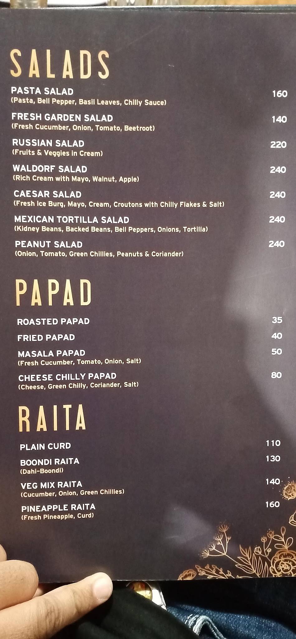Menu at AANGAN GARDEN RESTAURANT, Ahmedabad