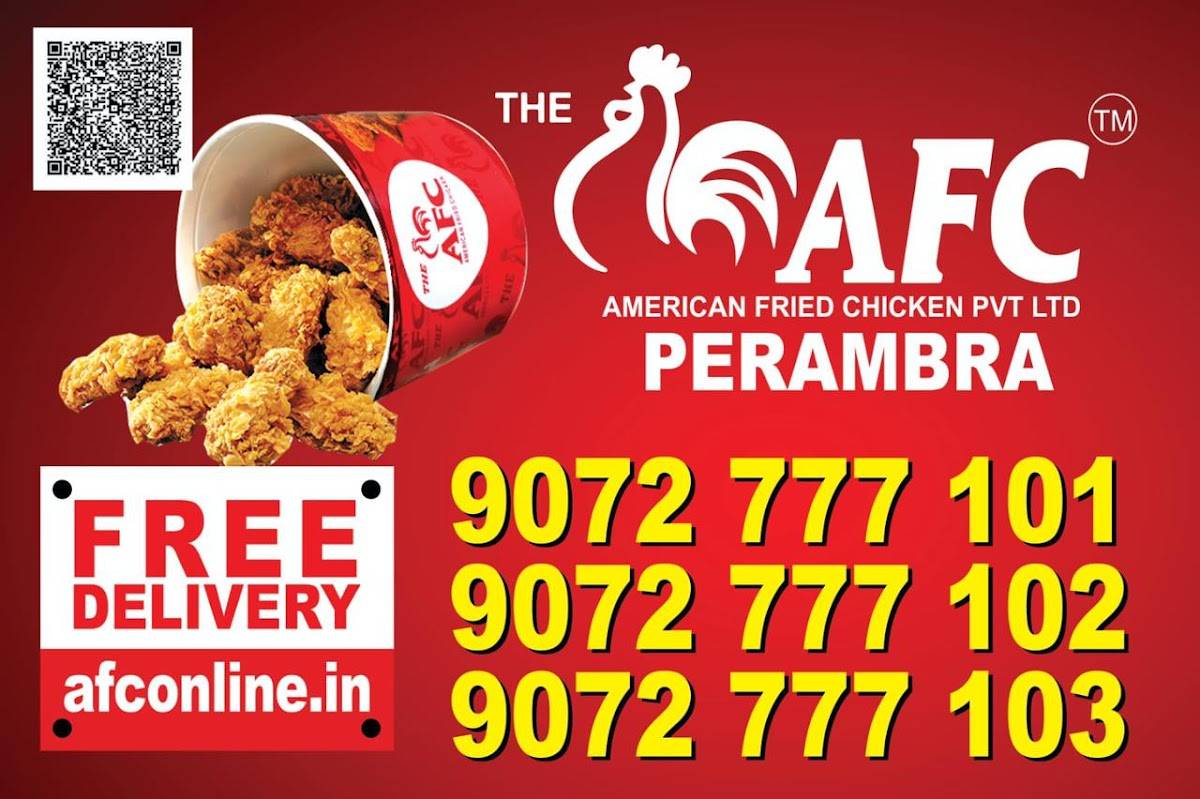 Menu at AFC (American Fried Chicken) Perambra, Perambra