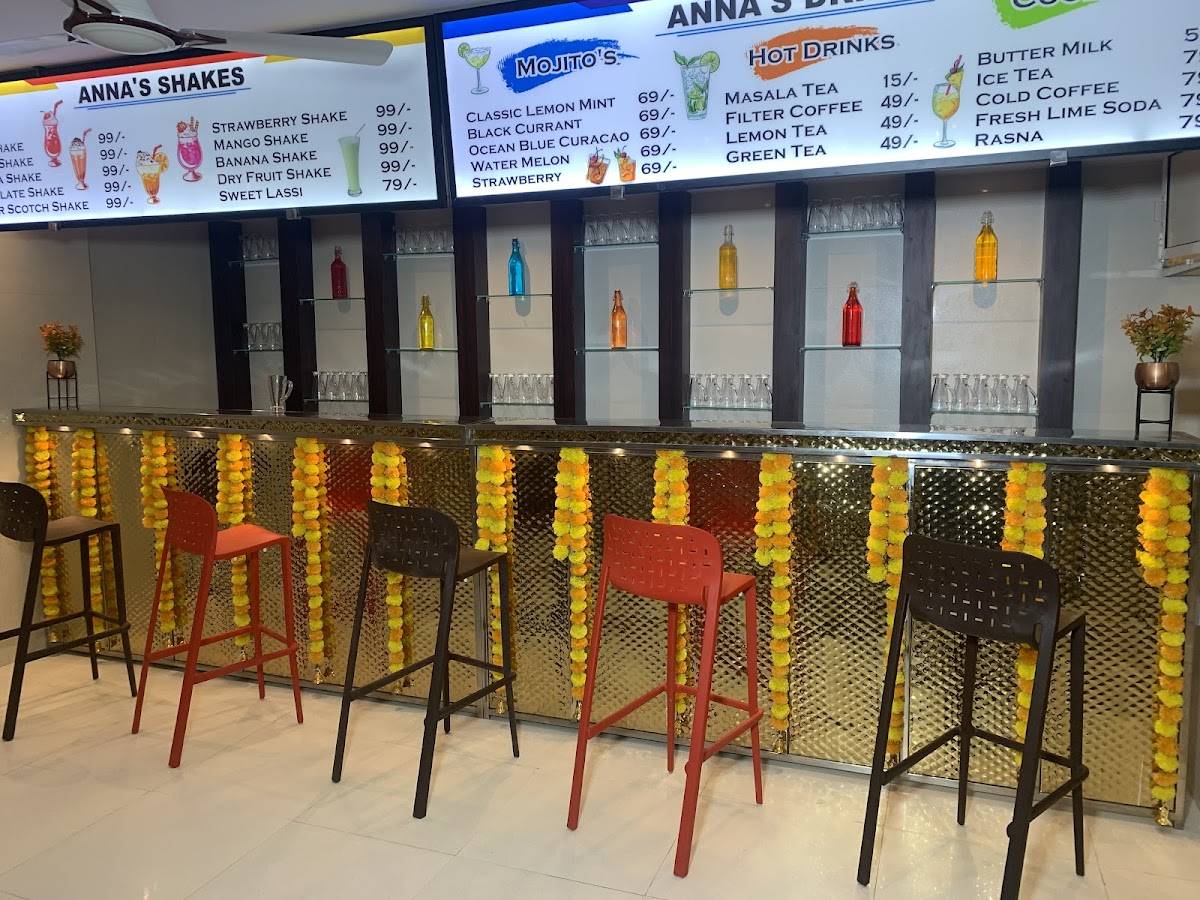 Menu at ANNA DOSA CAMP, Chipyana Khurd Urf Tigri