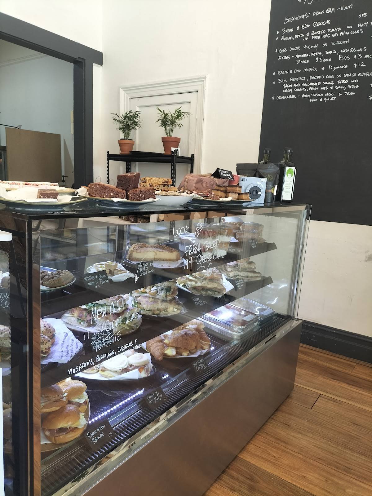 Menu at Abundance cafe, Rose Park