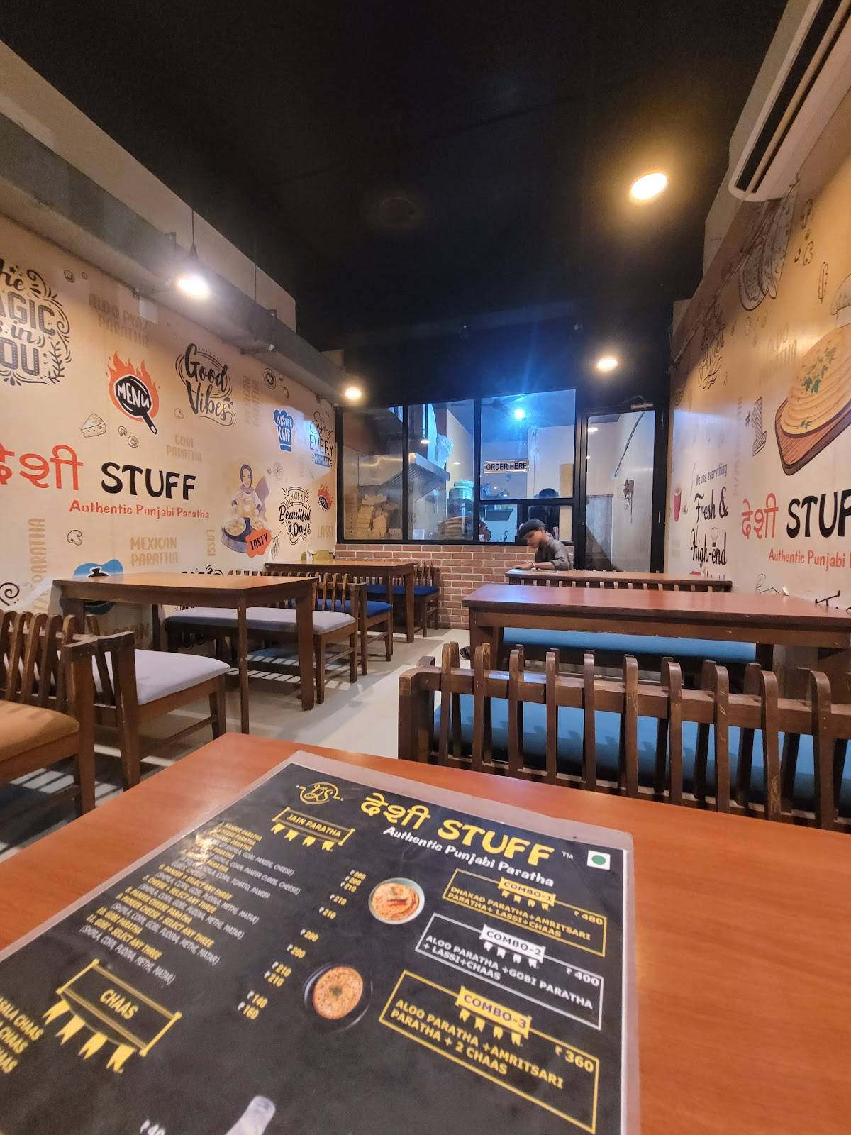 Menu at Desi Stuff - Best Paratha in Ahmedabad, Ahmedabad, Gf 3