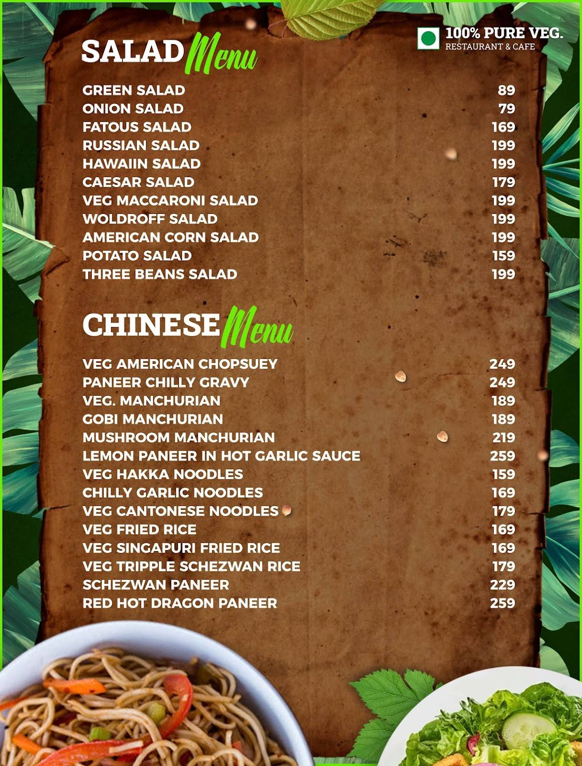 Menu at All Day Dinning, Kolkata
