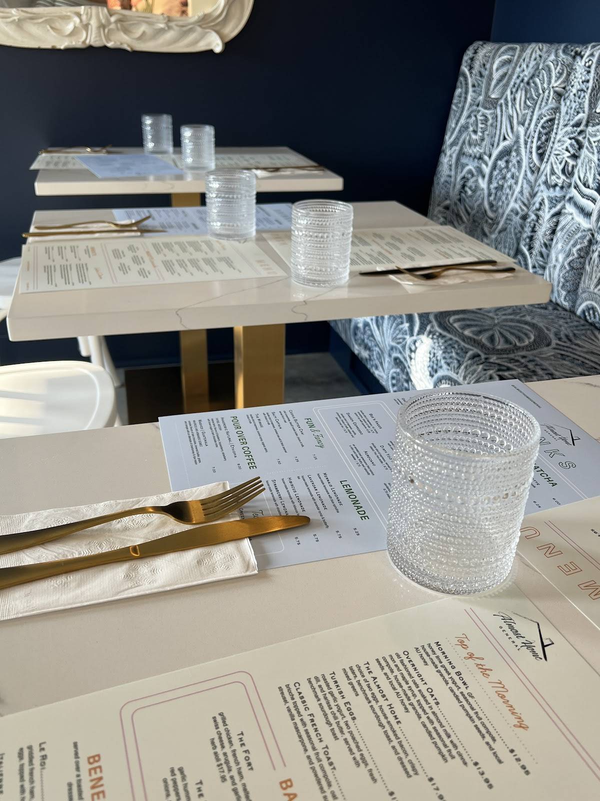 Menu at Almost Home General restaurant, Oceanport