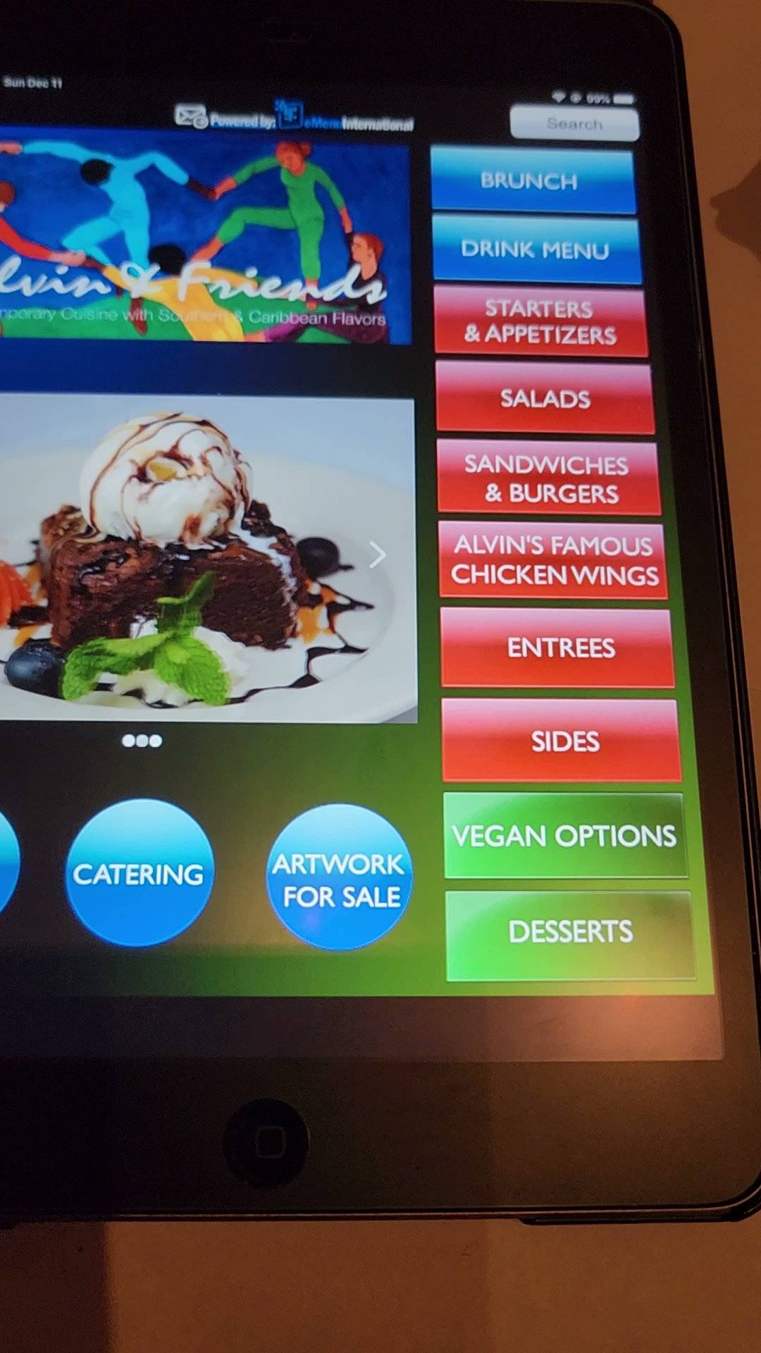 Menu at Alvin & Friends restaurant, New Rochelle
