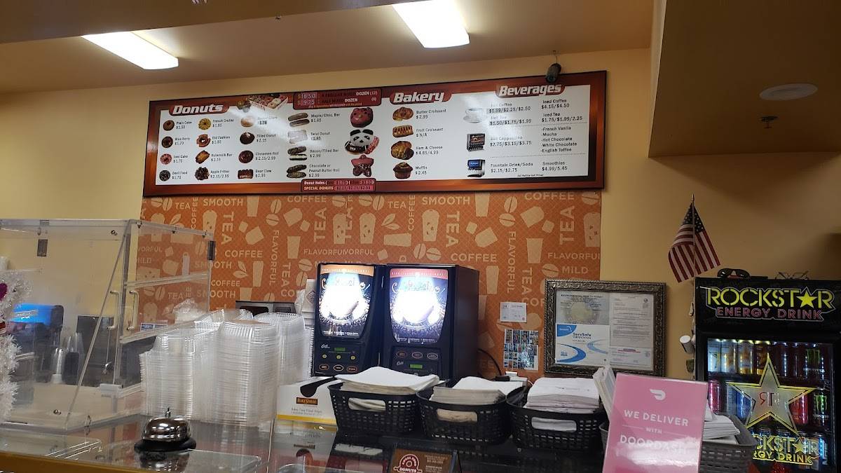 Menu at Angel Food Donuts, Bakersfield