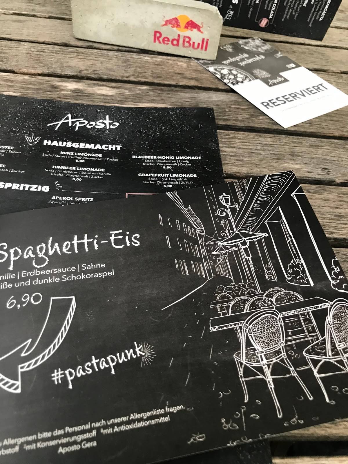 Speisekarte von Aposto Gera restaurant, Gera