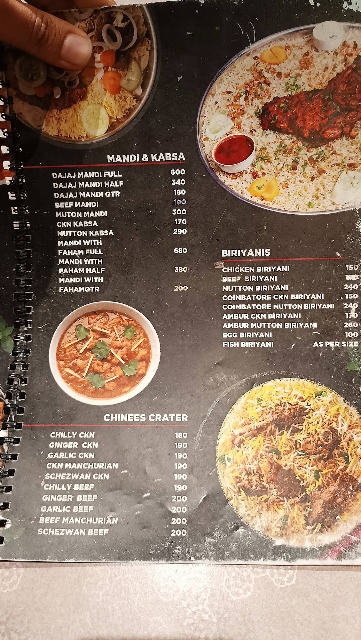 Menu at Arabian Delight Stadium Palakkad, Palakkad