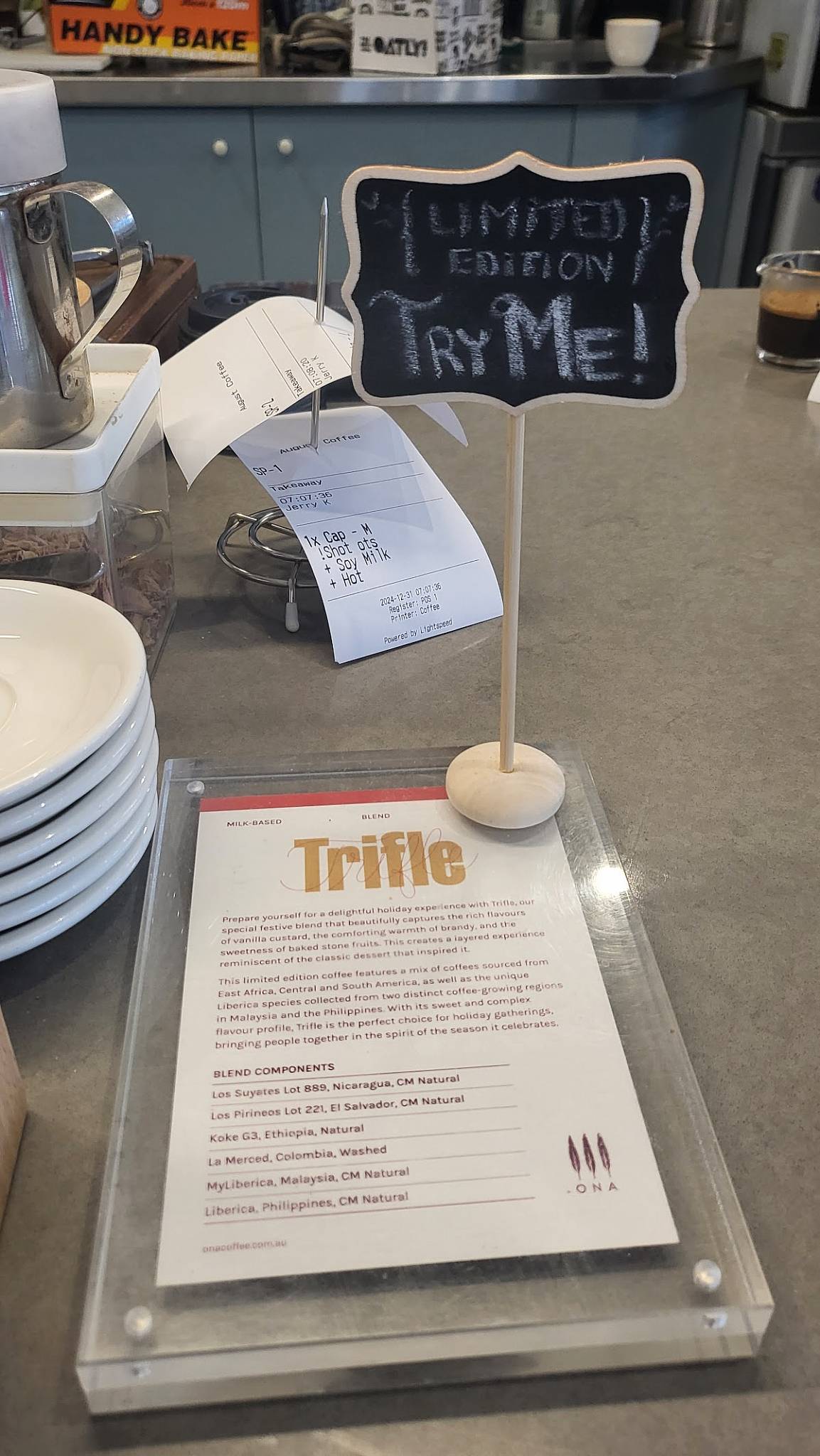 Menu at August Coffee cafe, North Strathfield