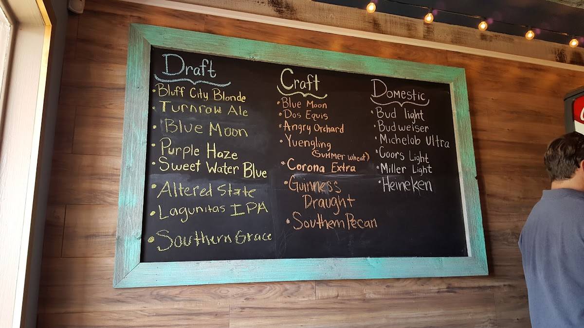 Menu at Moo's Barn and Grill, Natchez