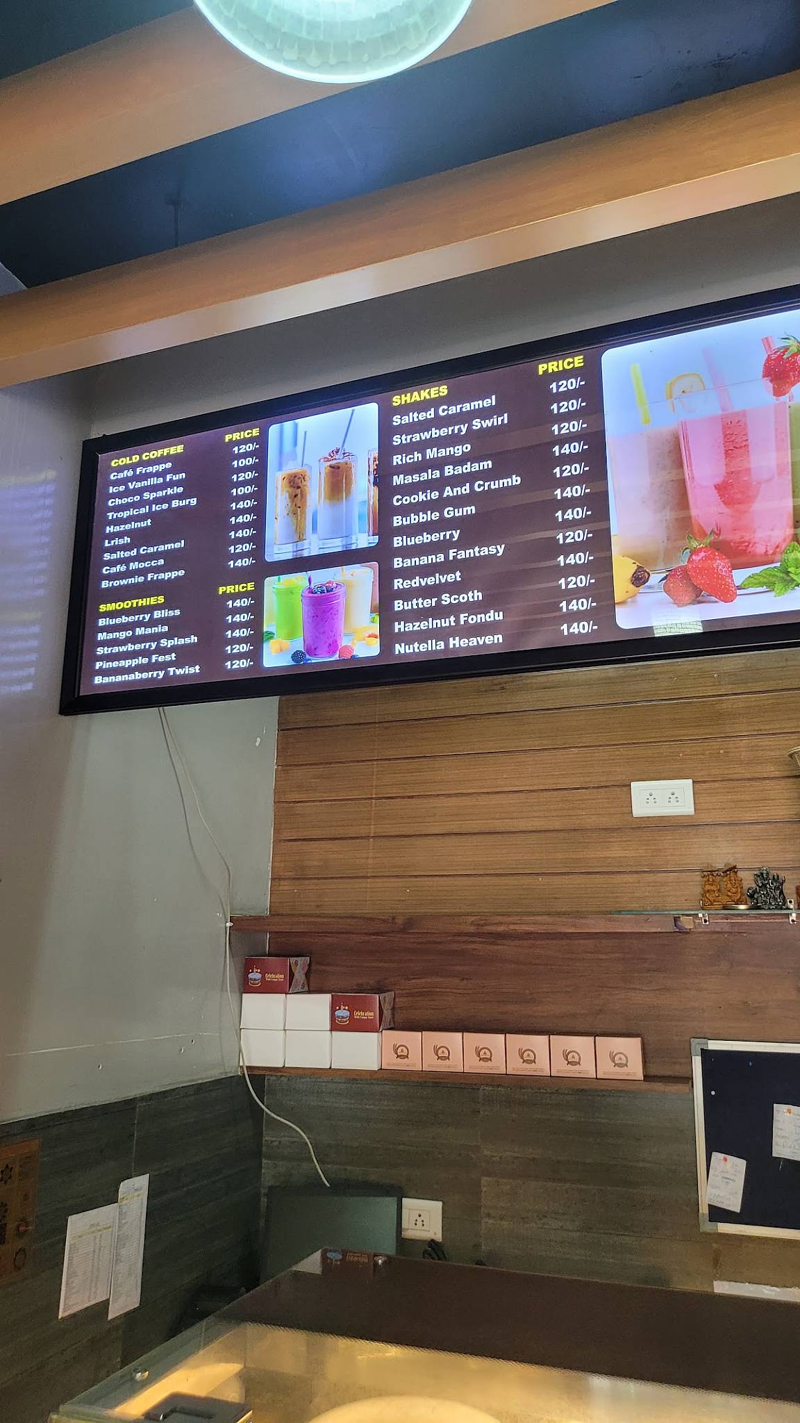 Menu at Bakers Bite Cafe, Chandigarh, Shop No. 215