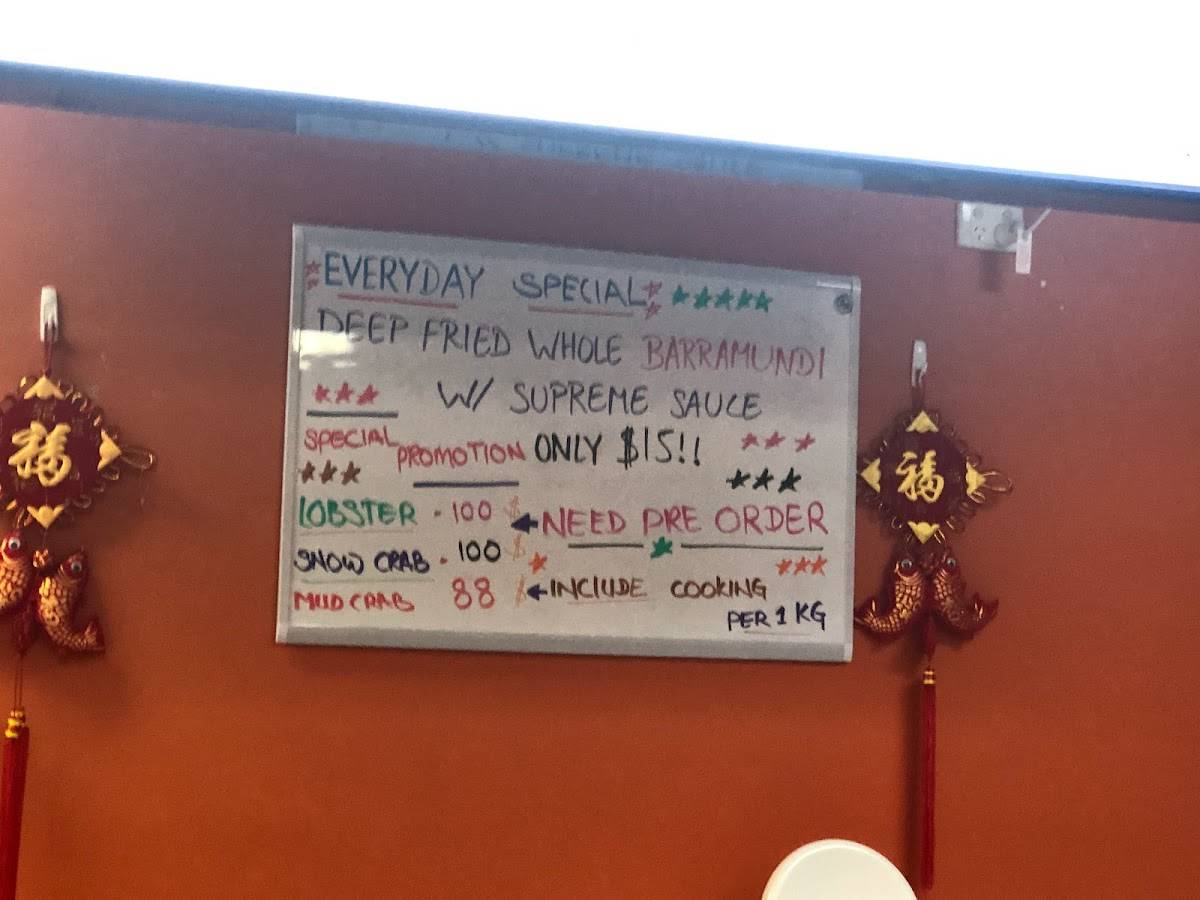 Menu at Banana Leaf Catering restaurant, Koondoola