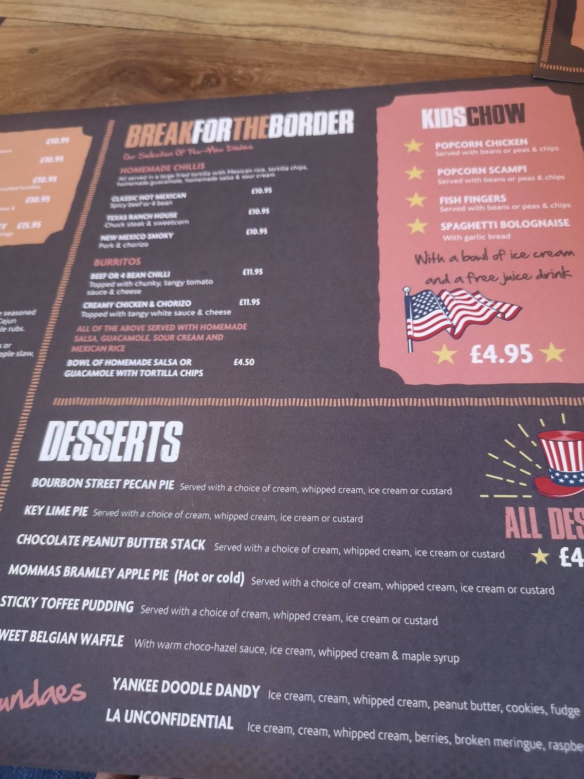 Menu at The Smoke House Banham restaurant, Banham