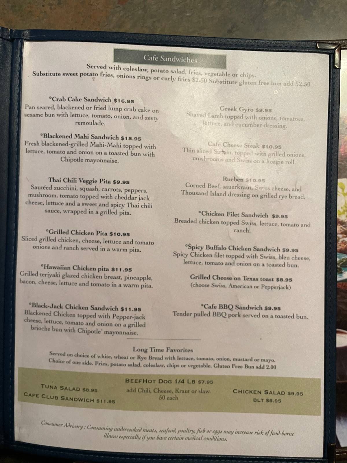 Menu at Banner Elk Cafe & Tavern, Banner Elk, 324 Shawneehaw Ave S ...