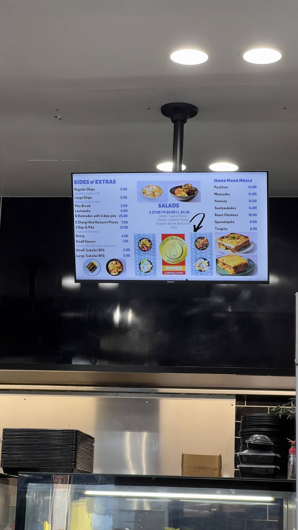 Menu at Big Fat Greek Campbelltown restaurant, Campbelltown