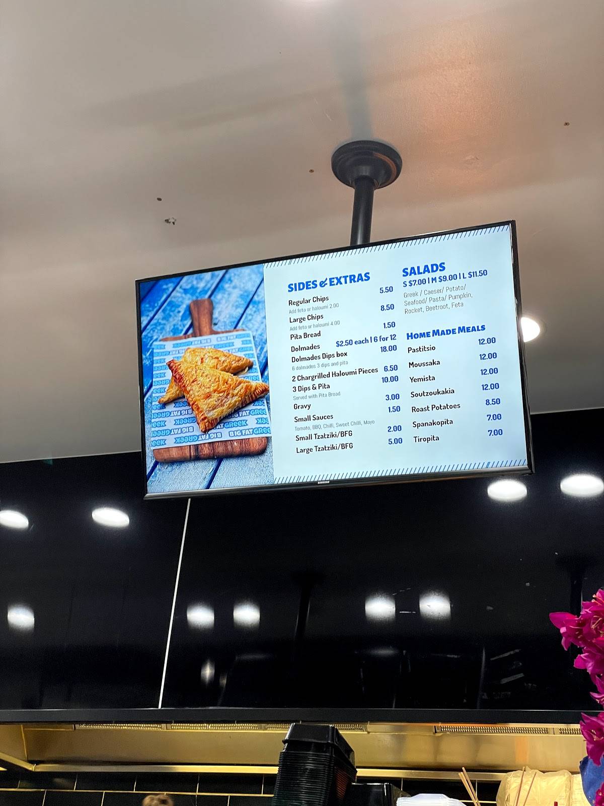 Menu at Big Fat Greek Campbelltown restaurant, Campbelltown