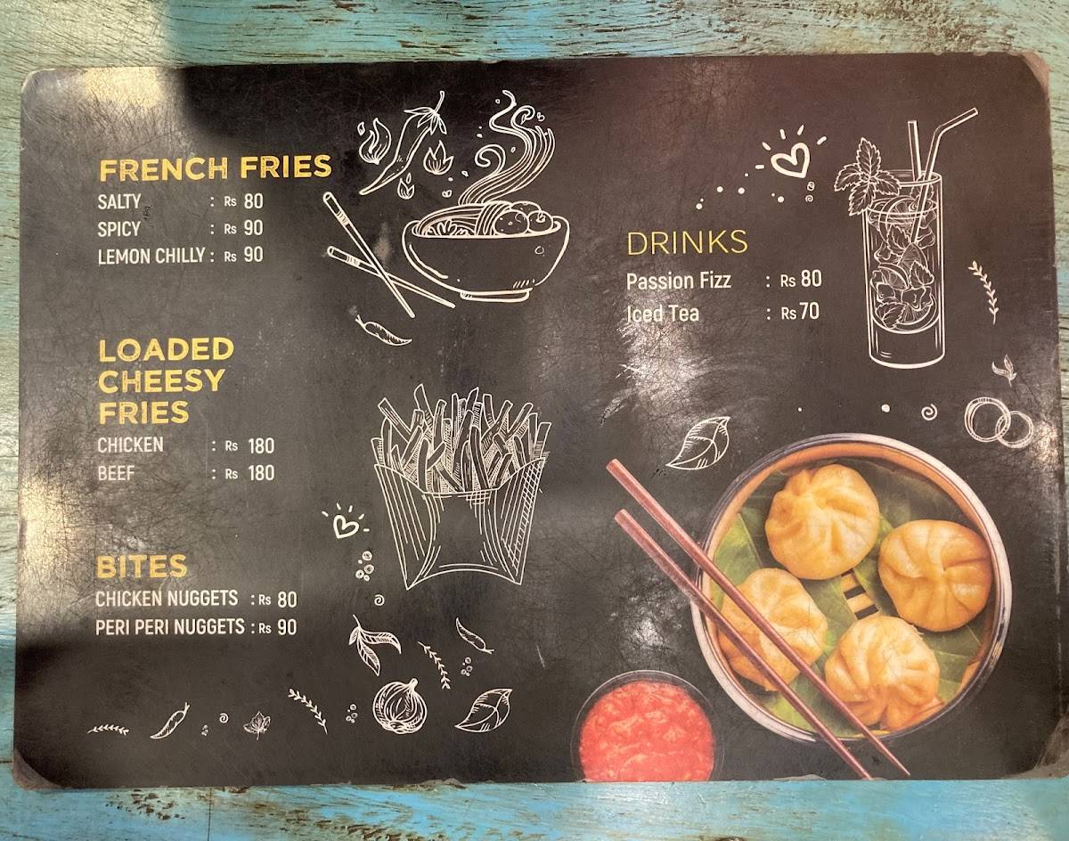 Menu at Big Fat Momo Calicut, Kozhikode