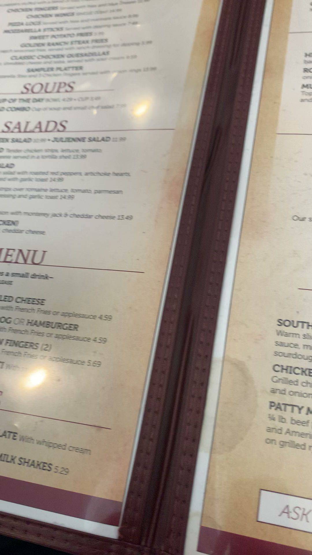 Menu at Apollo Family Restaurant, Buffalo, South Park Ave