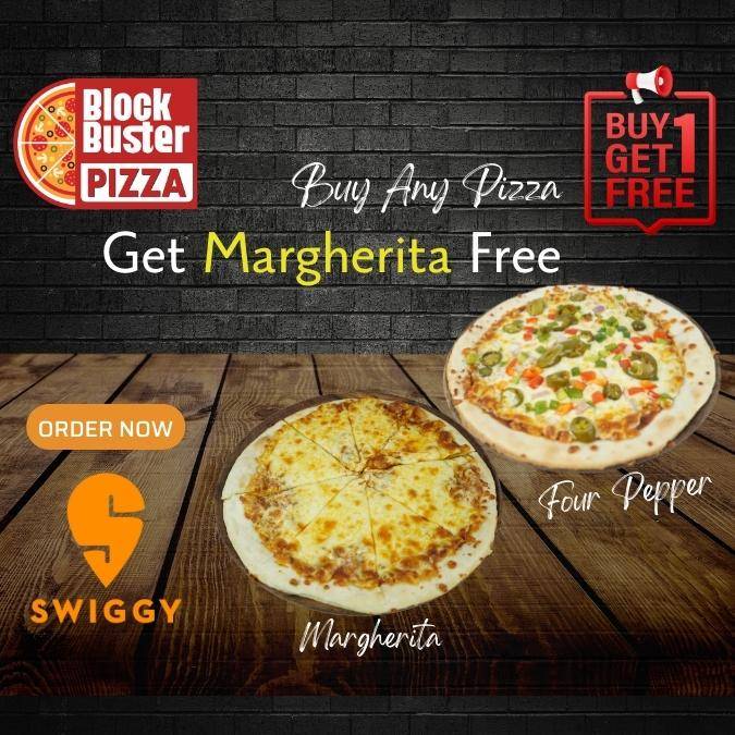 Menu at Block Buster Pizza, Hyderabad