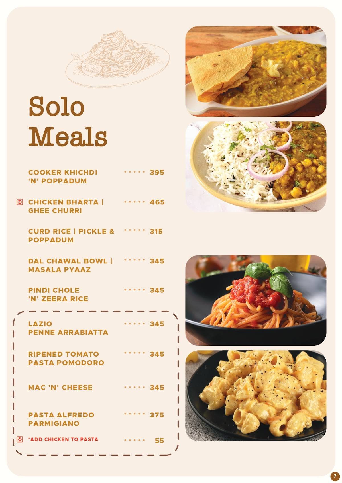 Menu at Boarding Pass Restaurant (Bloom Hub Guindy, Chennai), Chennai