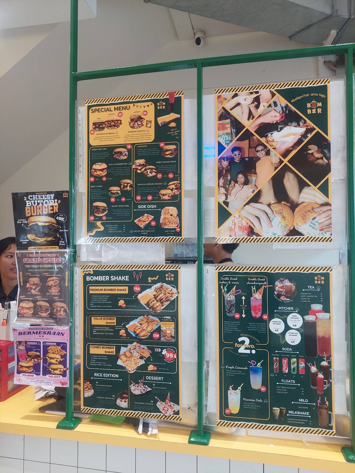 Menu at Bomber Burger - Gading Serpong restaurant, Curug Sangereng